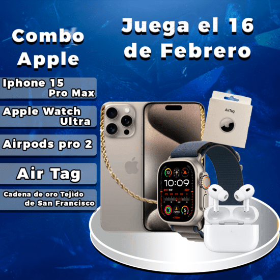 RIFA COMBO APPLE🍏 | Bolidos Rifas