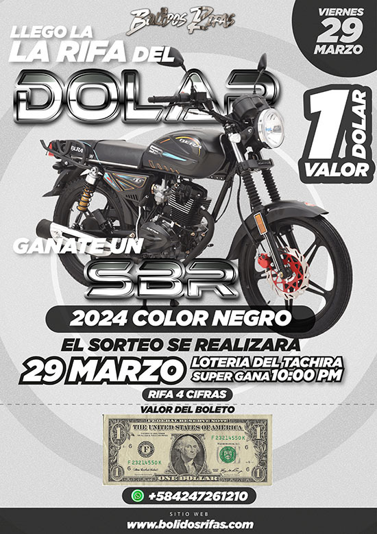 LLEGÓ LA RIFA DEL DOLAR | Bolidos Rifas