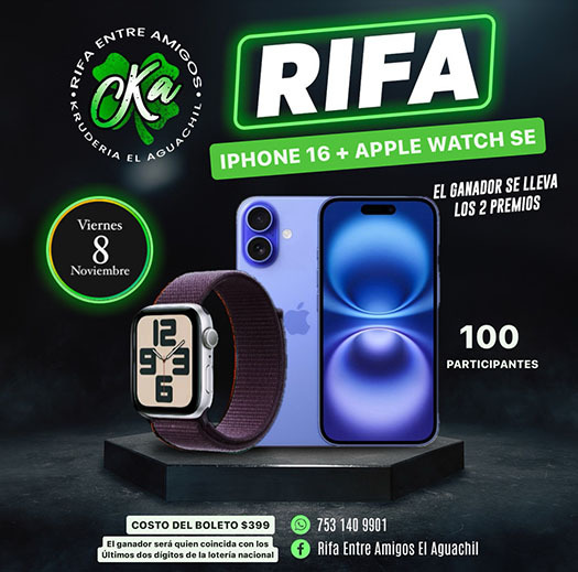 Combo Apple | RFS el Aguachil